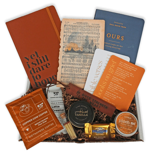 Miscarriage Gift Box For Dad - Grieving Gift Set - Due To Joy - Baby ...